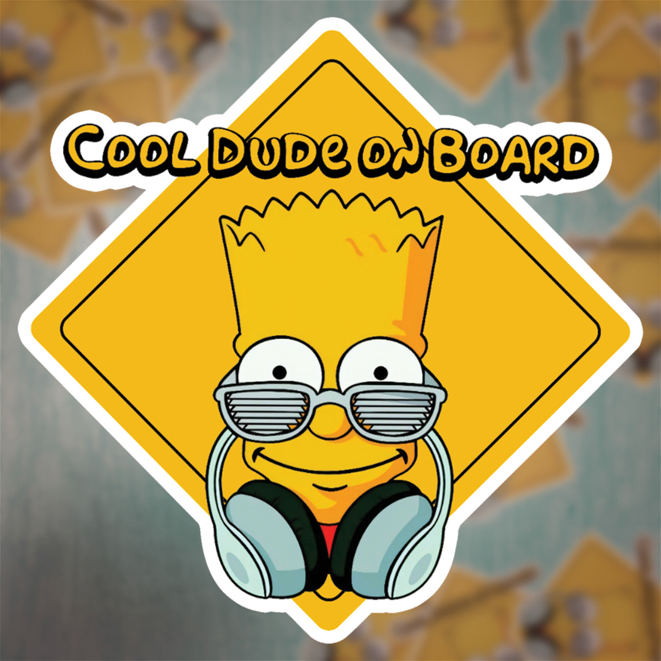 The Simpsons Bart Cool Dude – Rozovy